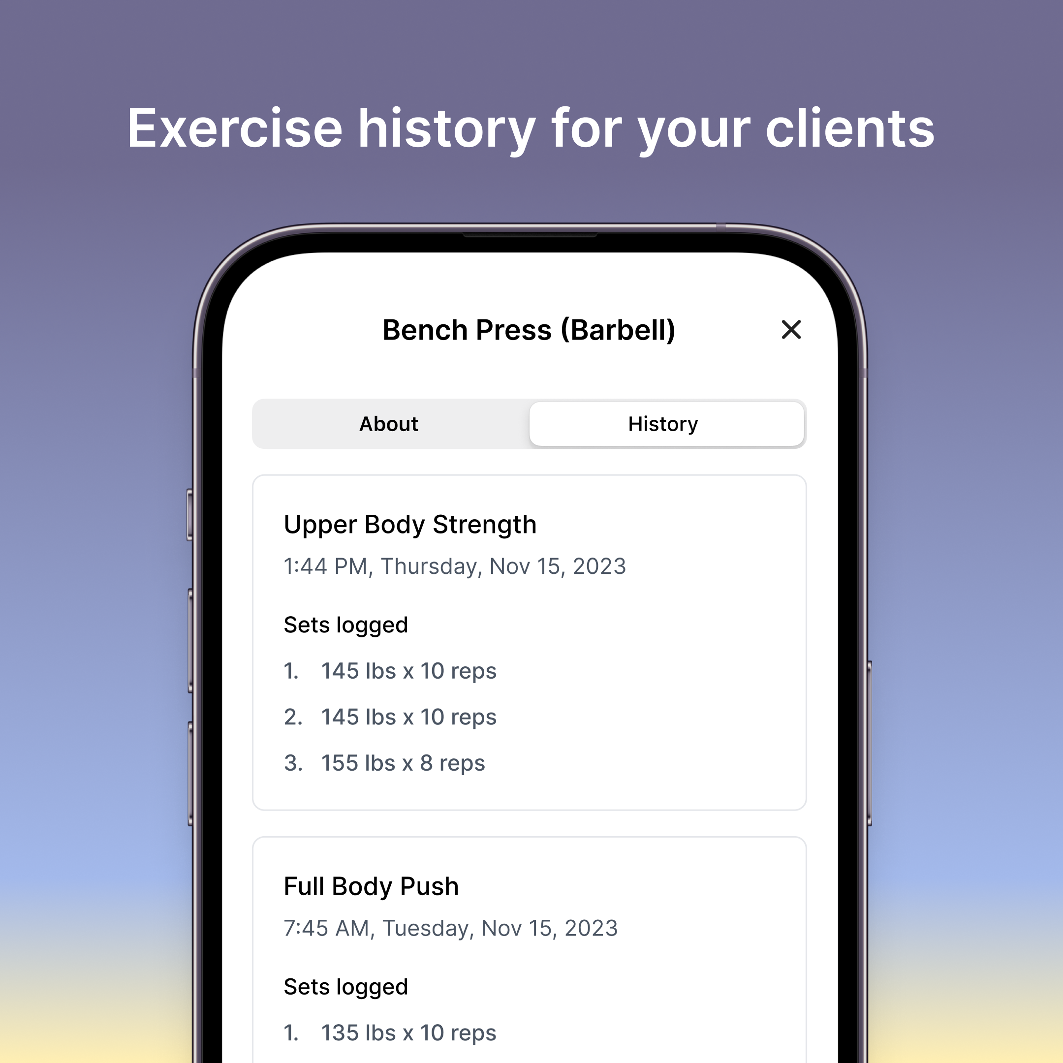 Superset Debuts Exercise History Tool for Client Workout Tracking ...